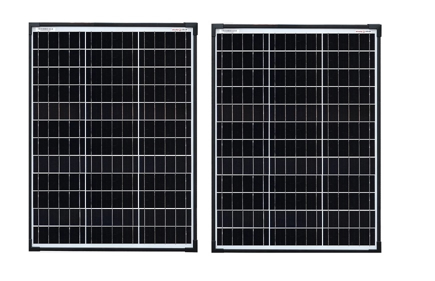 120 Watt Zonnepaneel Set Monokristal 700x1020 Mm Set